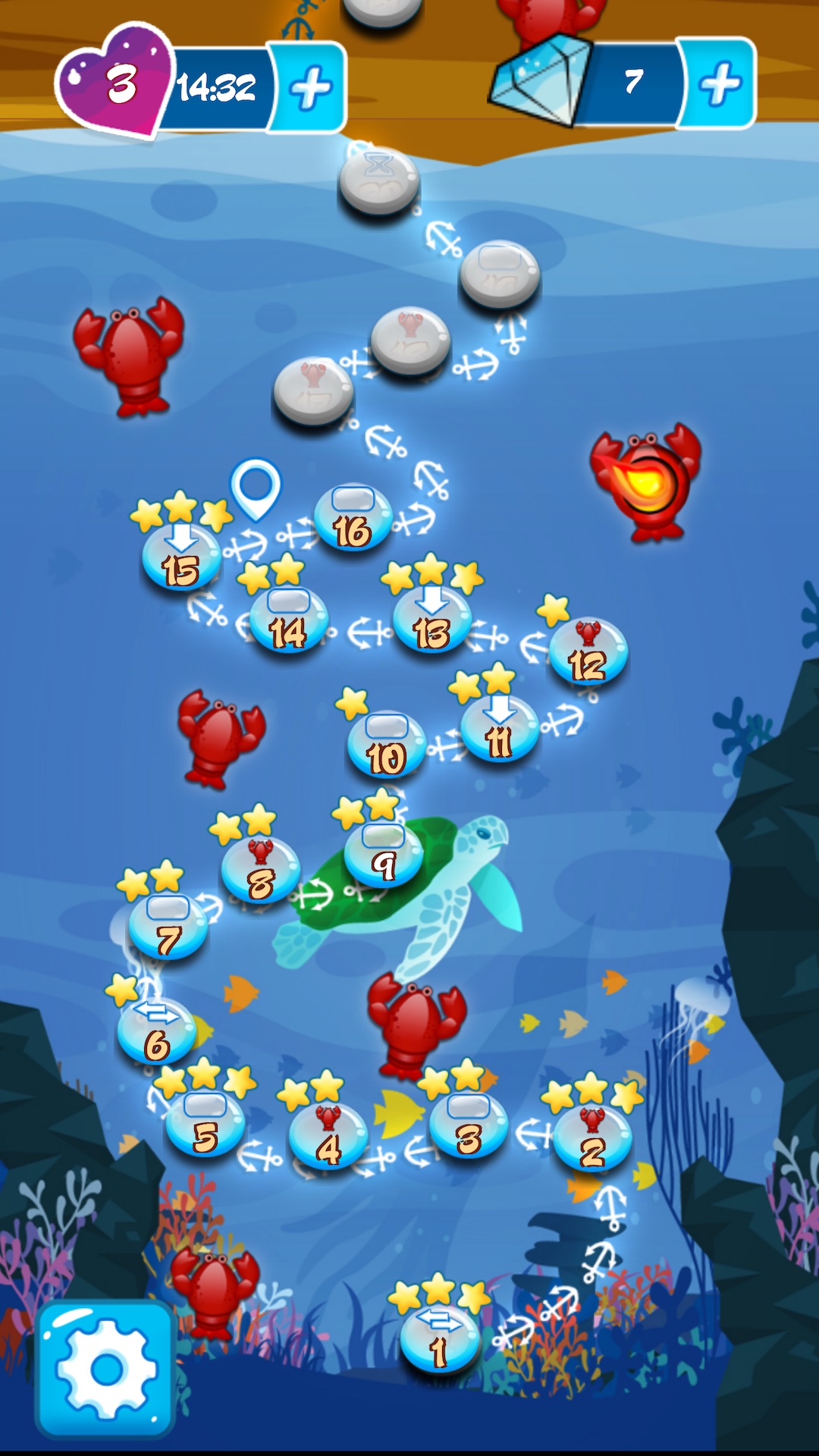 Water Animals Splash - A Match 3 Game - App on Amazon Appstore
