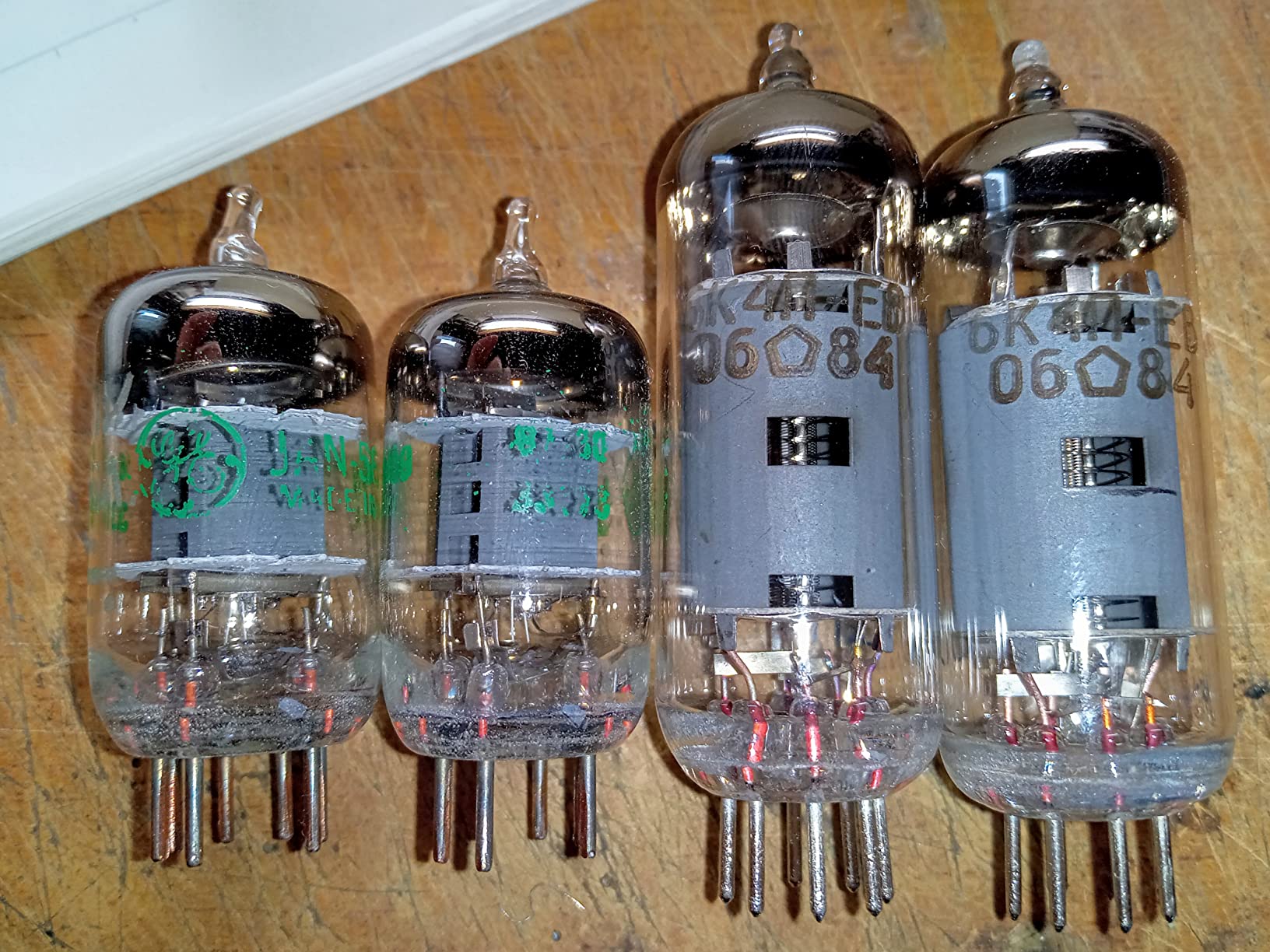 Amazon | 真空管アンプ 交換用ロシア製真空管 6K4П-EB (6K4P-EV) 6K4の上位互換 2本セット テスト選別品 | 中央 ...