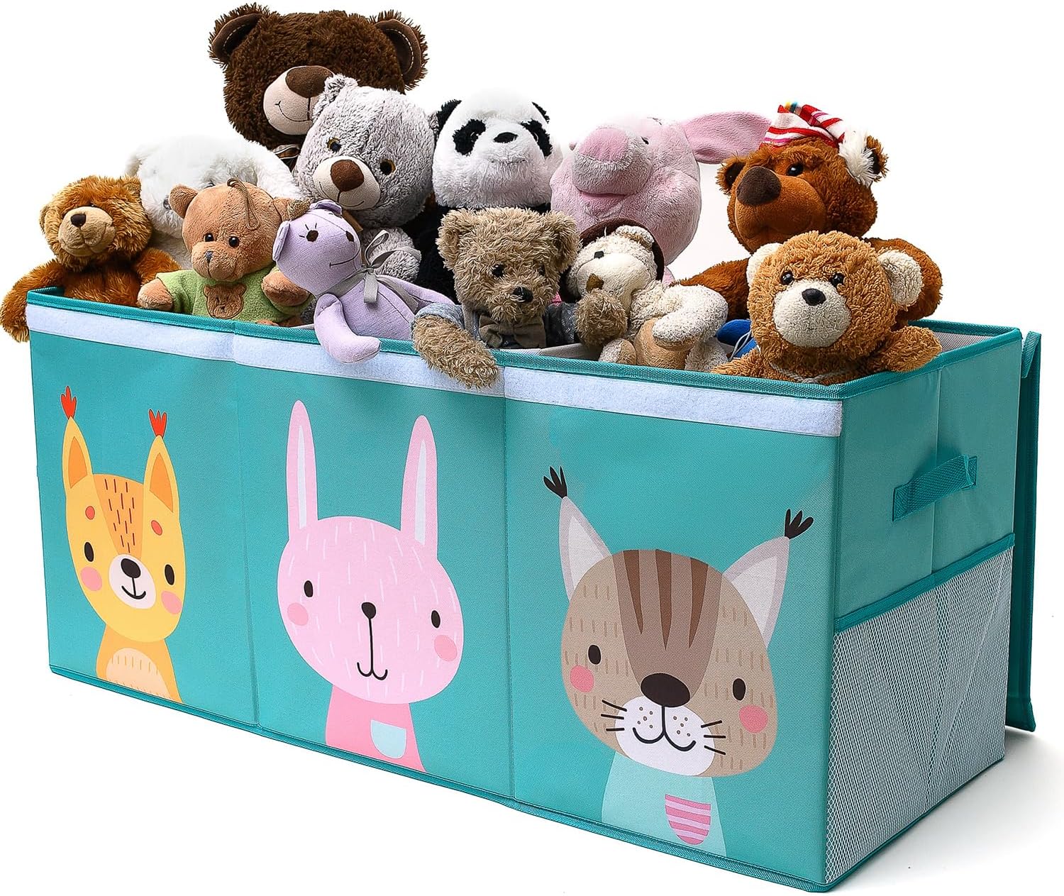 Amazon.com: SoftOwl Extra Large Toy Storage Organizer with Lid - Sturdy ...