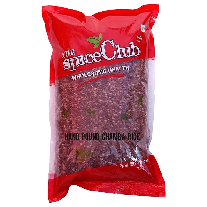 The Spice Club Hand Pound Chamba Rice 1kg – 100% Natural & Traditional ...