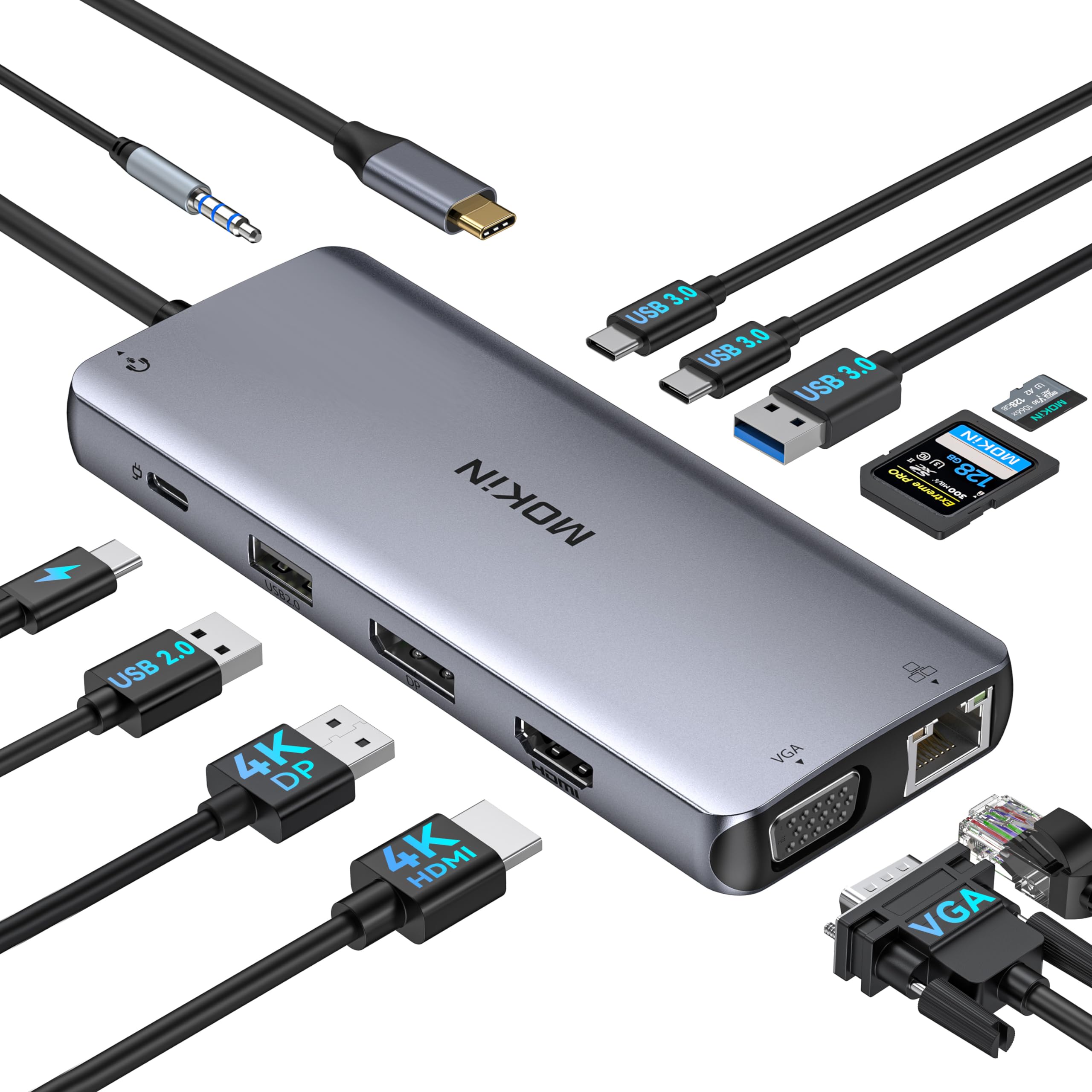 Snapklik.com : USB C Docking Station Dual Monitor,Laptop Docking ...