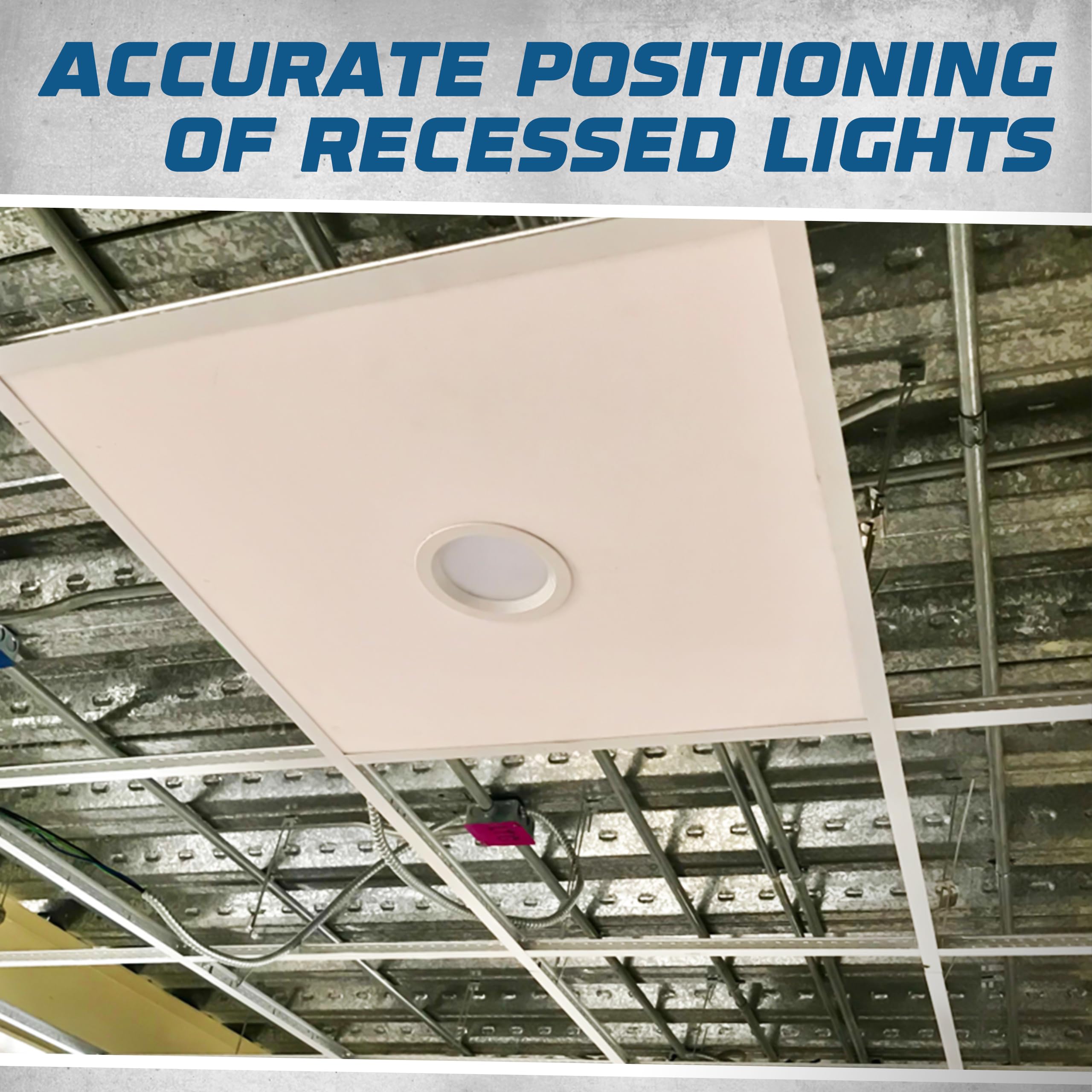 Rectangular Recessed Light Cover Plate