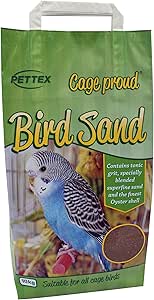 Pettex Bird Sand with Oyster Shell Bird Sand, 10 Kg : Amazon.co.uk: Pet ...