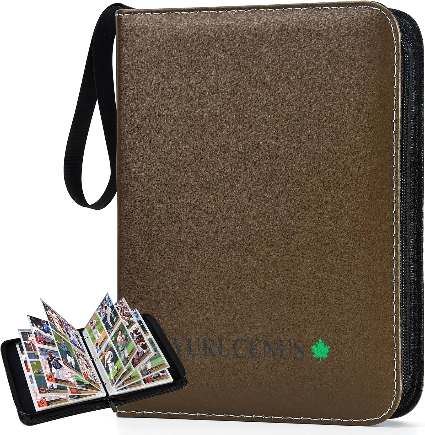Amazon.com: Baseball Card Binder -Card Binder 4 Pocket, Waterproof PU ...