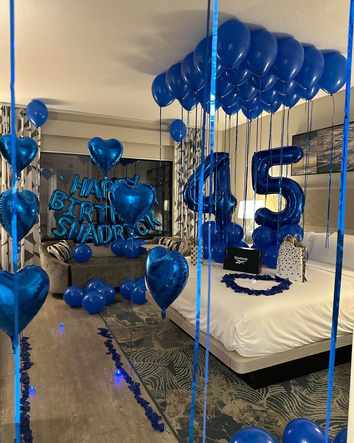 Snapklik.com : Navy Blue Number 50 Balloon 40 Inch, 50 Number Balloons ...