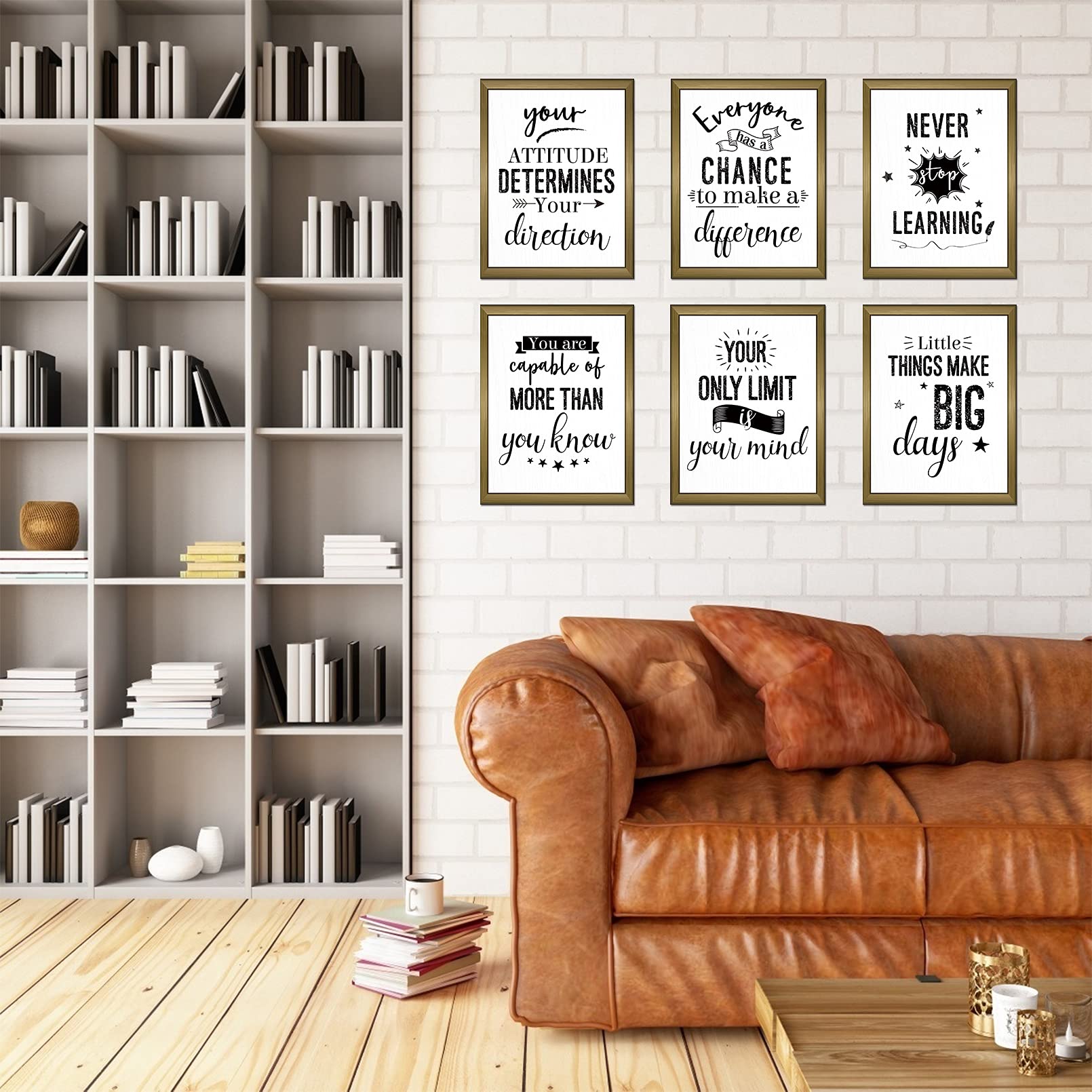 Buy Classroom Decorations, 13pcs Industrial Chic Motivational Bulletin ...