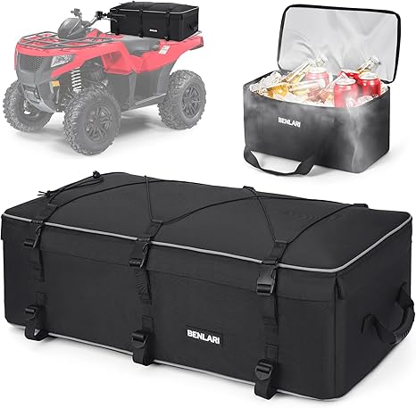 Amazon.com: Benlari ATV Gear Bag, ATV Storage Bags for Front Rear Rack ...