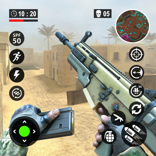Commando Game Modern Commando Shooting Game Sniper Ops Bullet Shooting ...