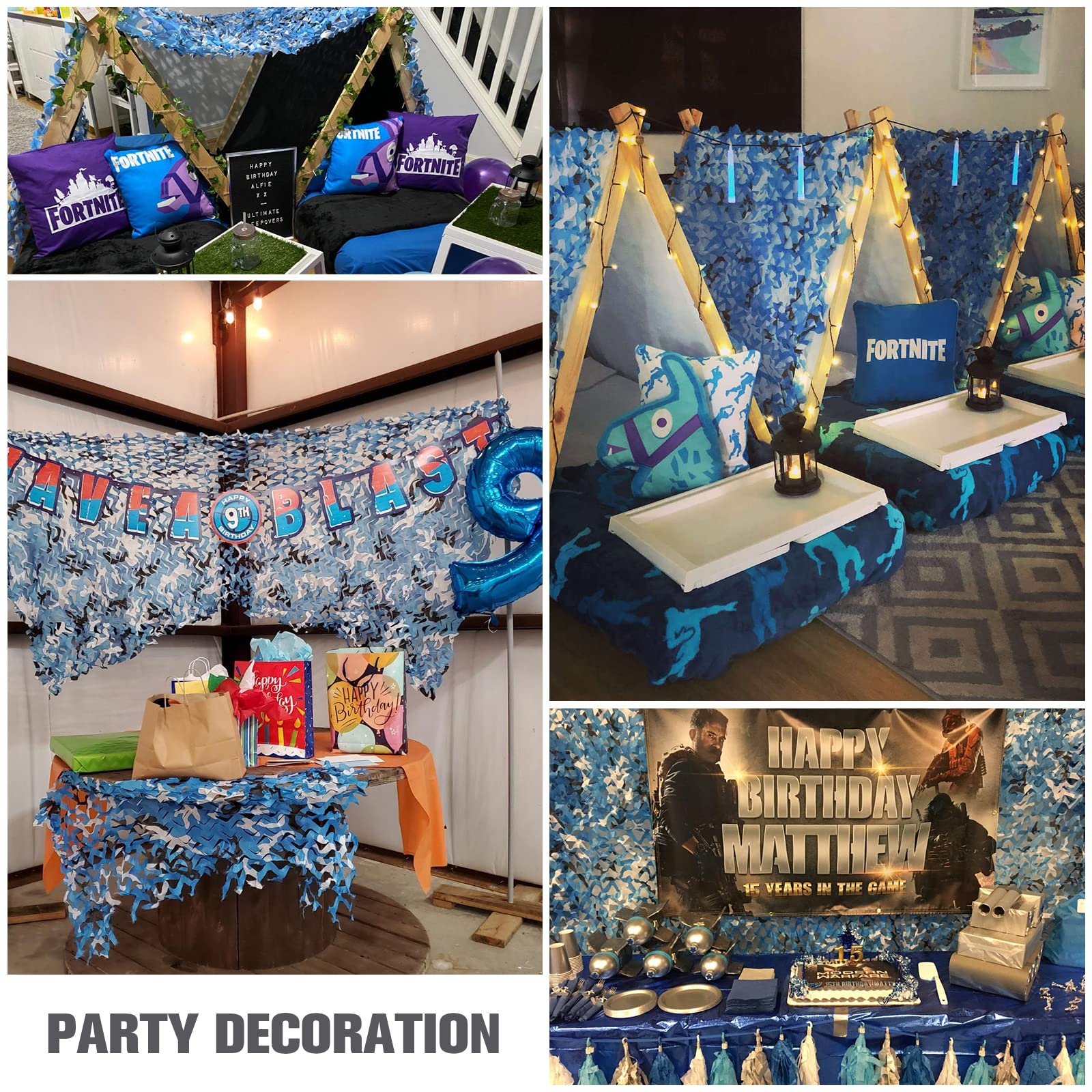 Snapklik.com : Iunio Camo Netting Camouflage Netting, Camo Net Bulk ...