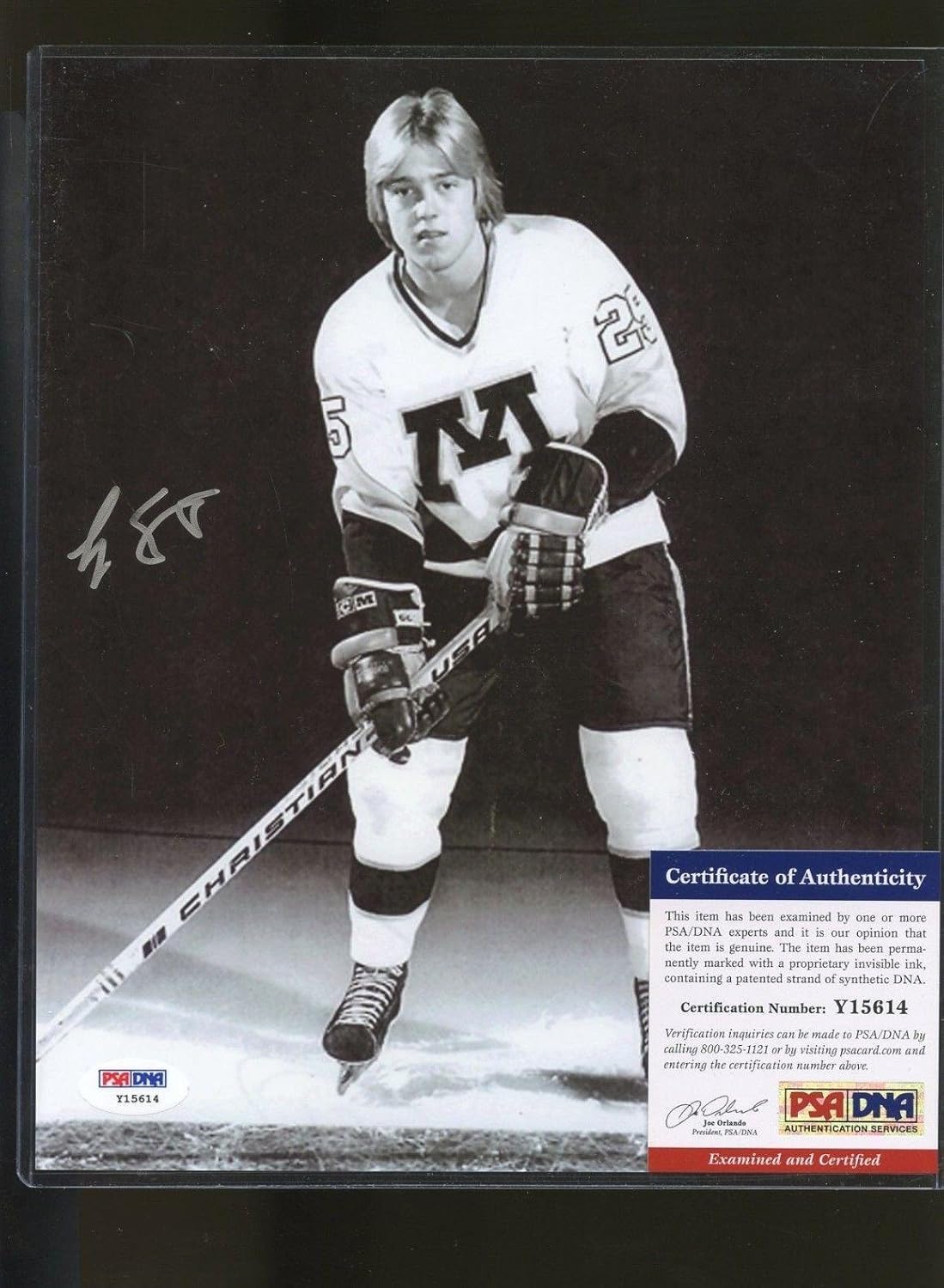 Eric Strobel Signed 8x10 Photo COA AUTO Autograph - PSA/DNA Certified ...