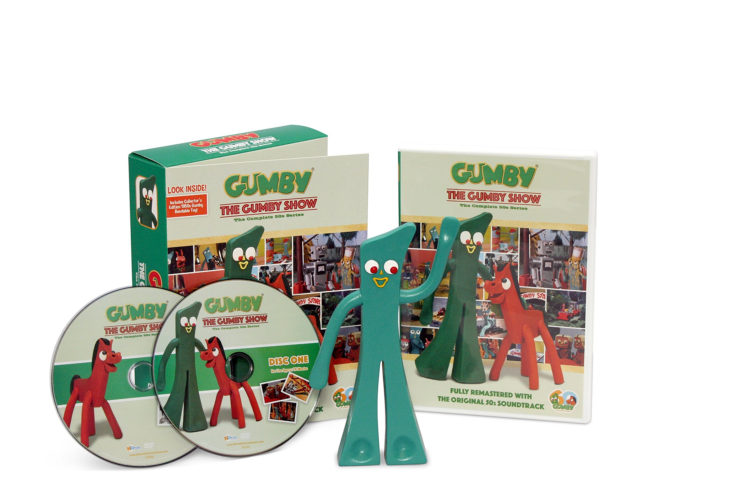Amazon.com: The Gumby Show: The Complete '50s Series (With Bendable ...