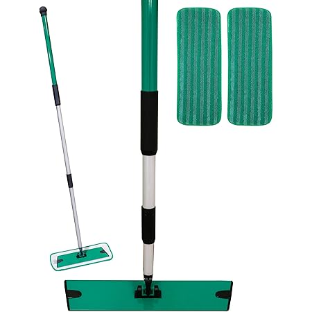 Amazon.com: Real Clean 16 inch Commercial Microfiber Mop Kit : Health ...
