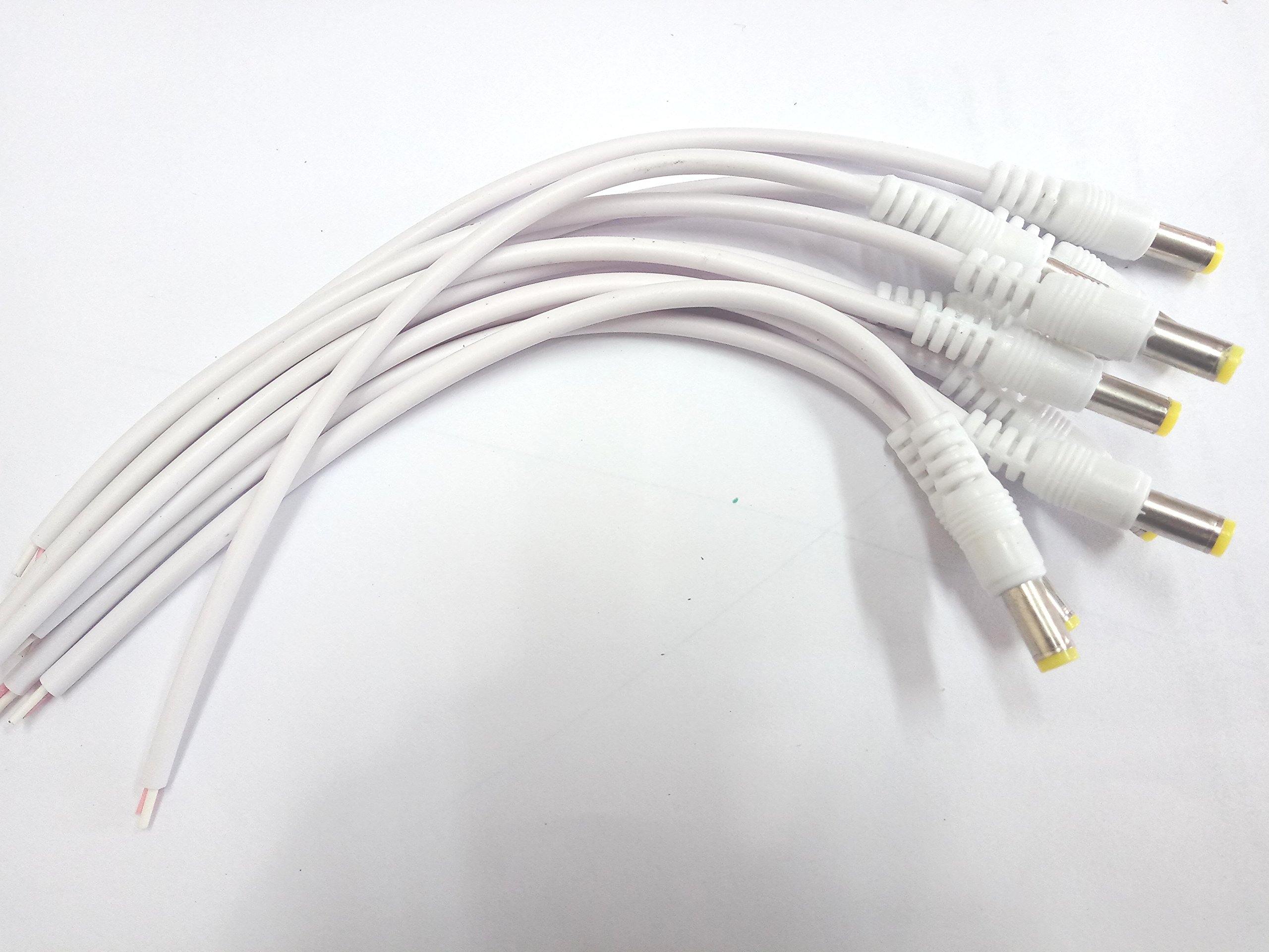 SR VISION 2.1MM Male DC Barrel Jack Pin Power Pigtail Plug Wire ...