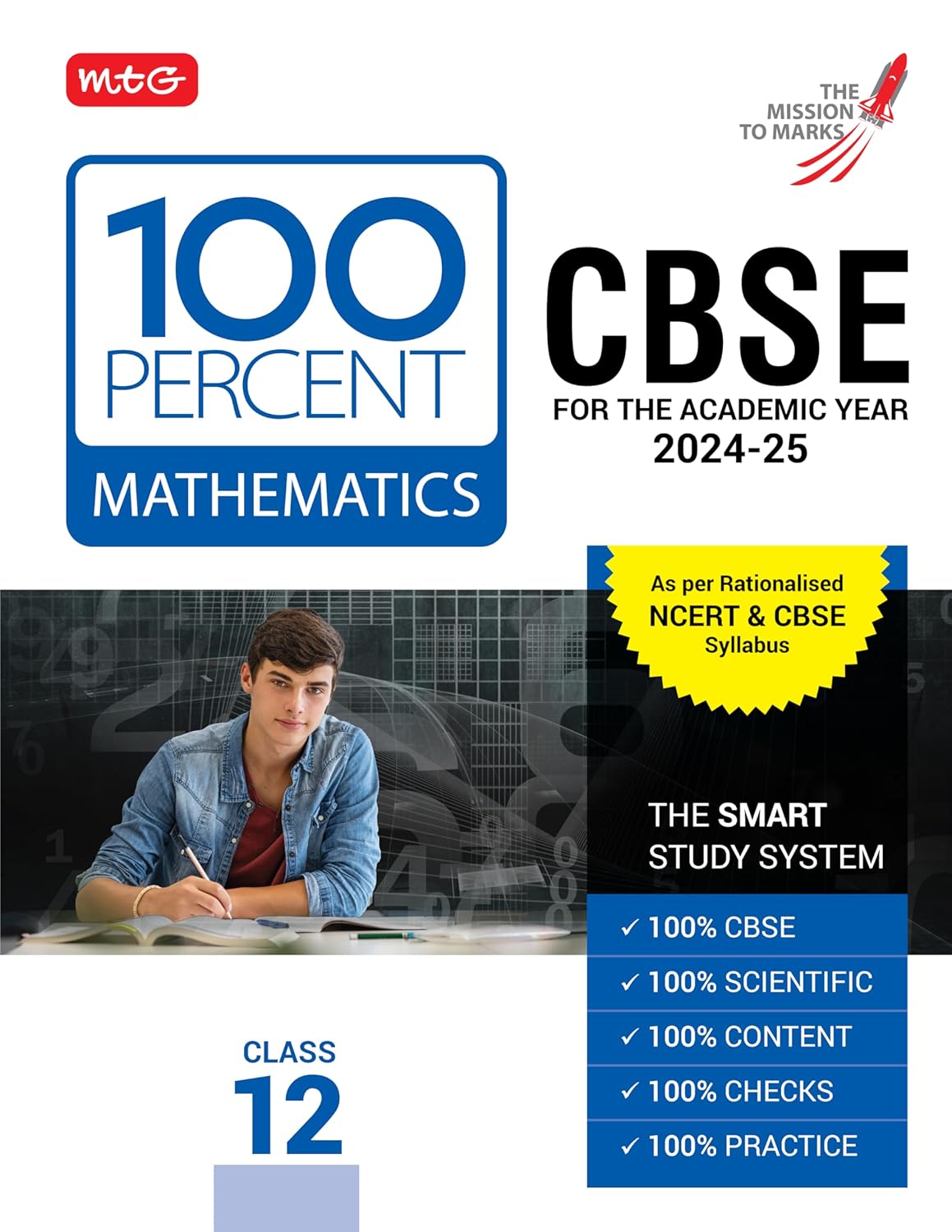 MTG 100 Percent Mathematics For Class 12 CBSE Board Exam 2024-25 ...