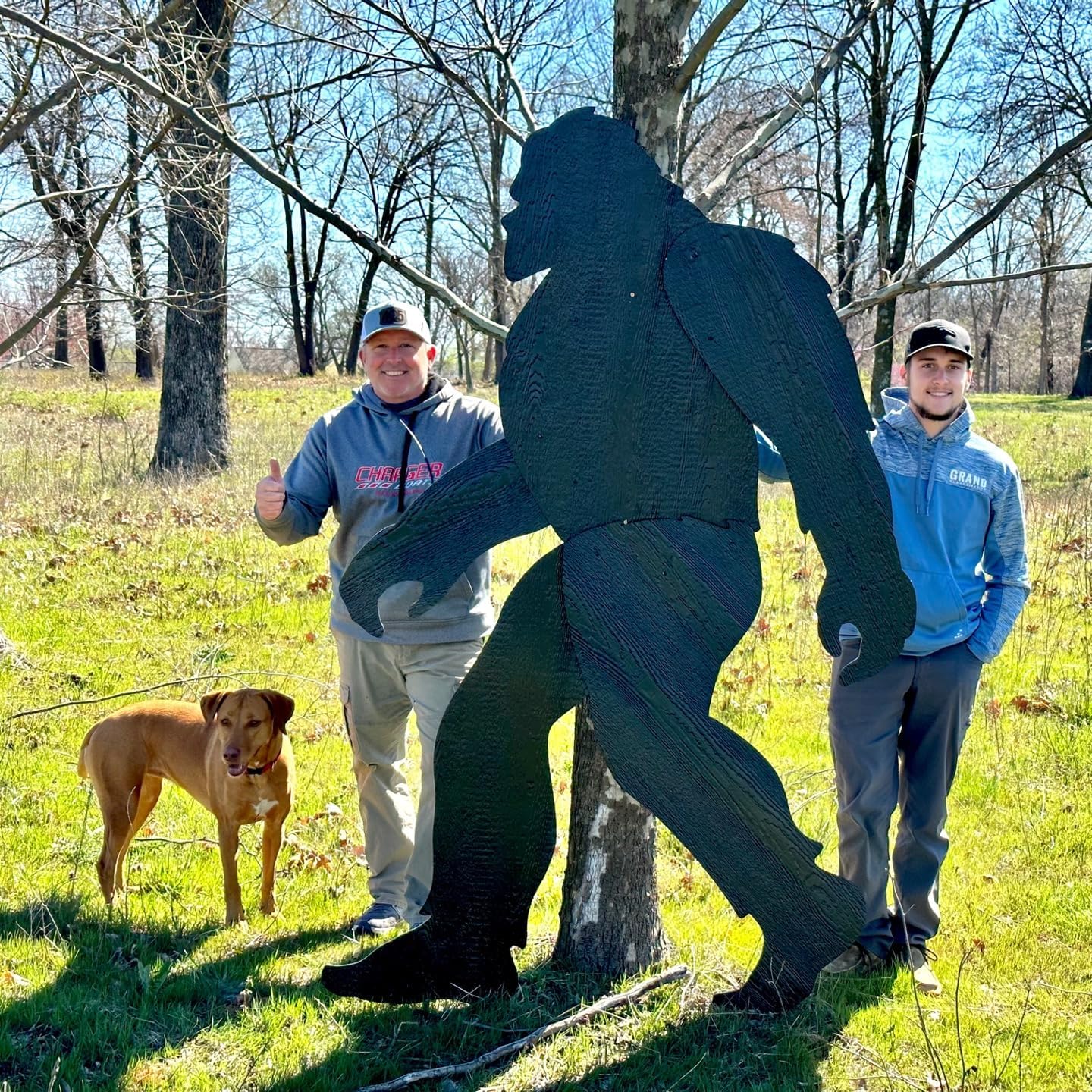 Amazon.com : Bigfoot Statue Yard Sign Display, 7 Feet Tall, Life Size ...