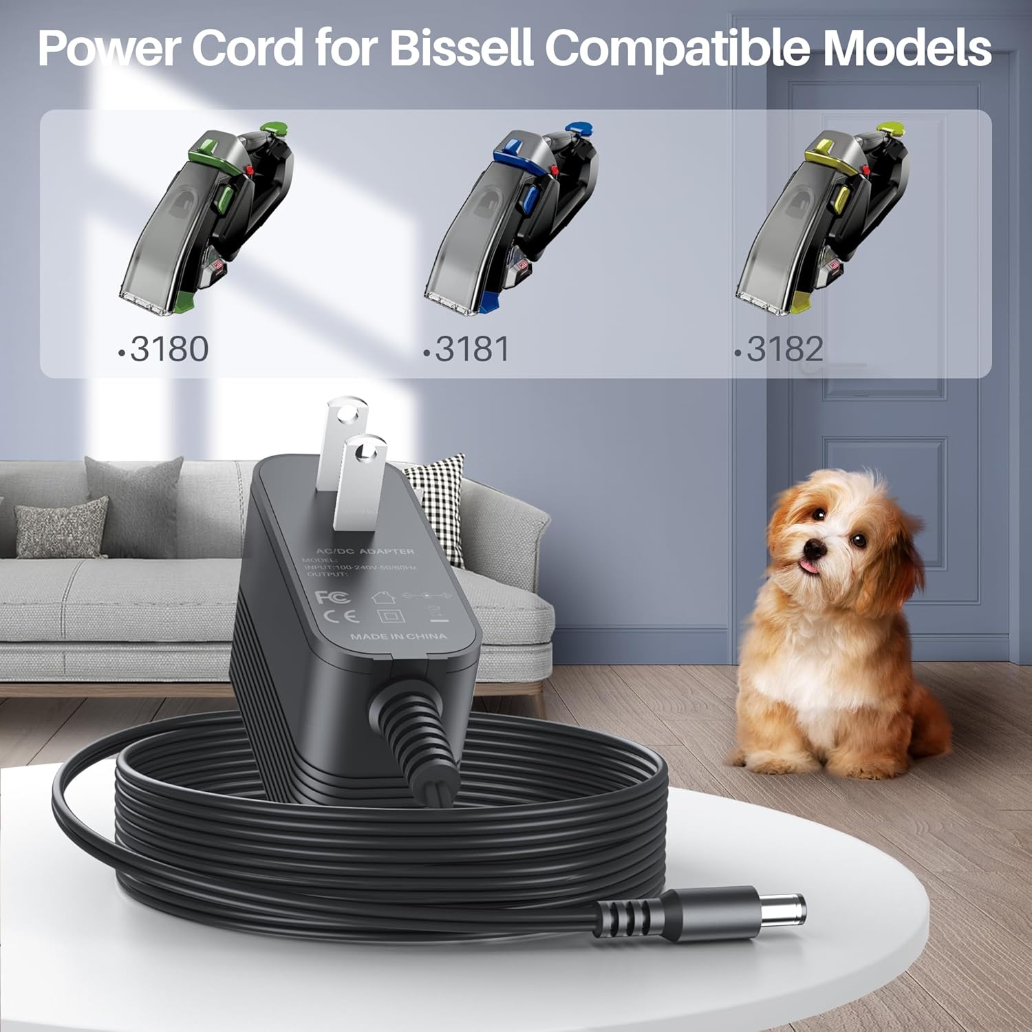 Fuente de alimentación para Bissell – Cargador de borrador de manchas ...