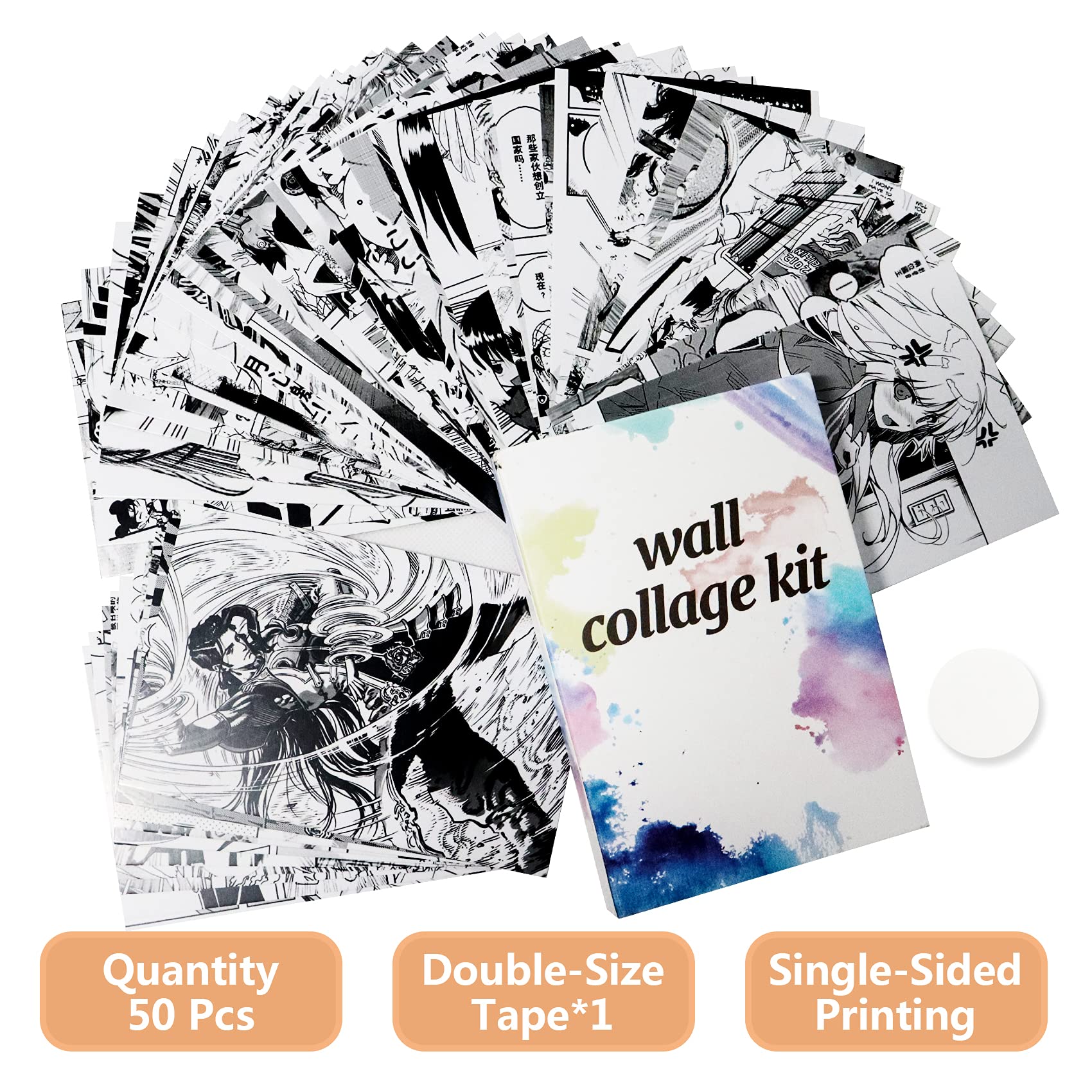 Anime Wall Collage Kit Aesthetic Pictures, Anime Room Decor, Wall ...