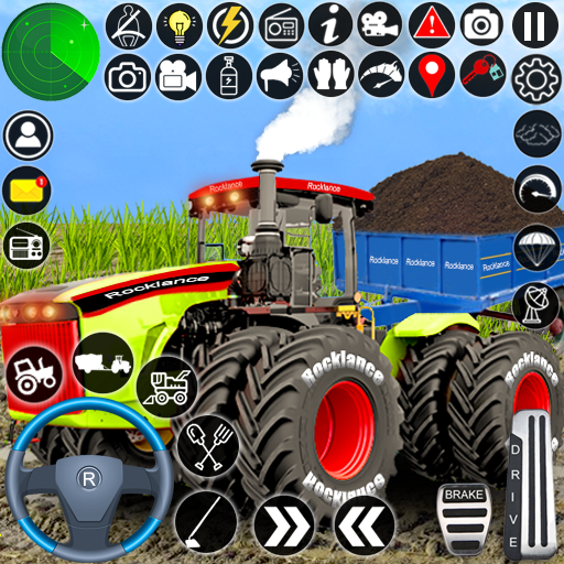 Traktor Landwirtschaft Spiel Dreschmaschine Simulator Traktor Spiele ...
