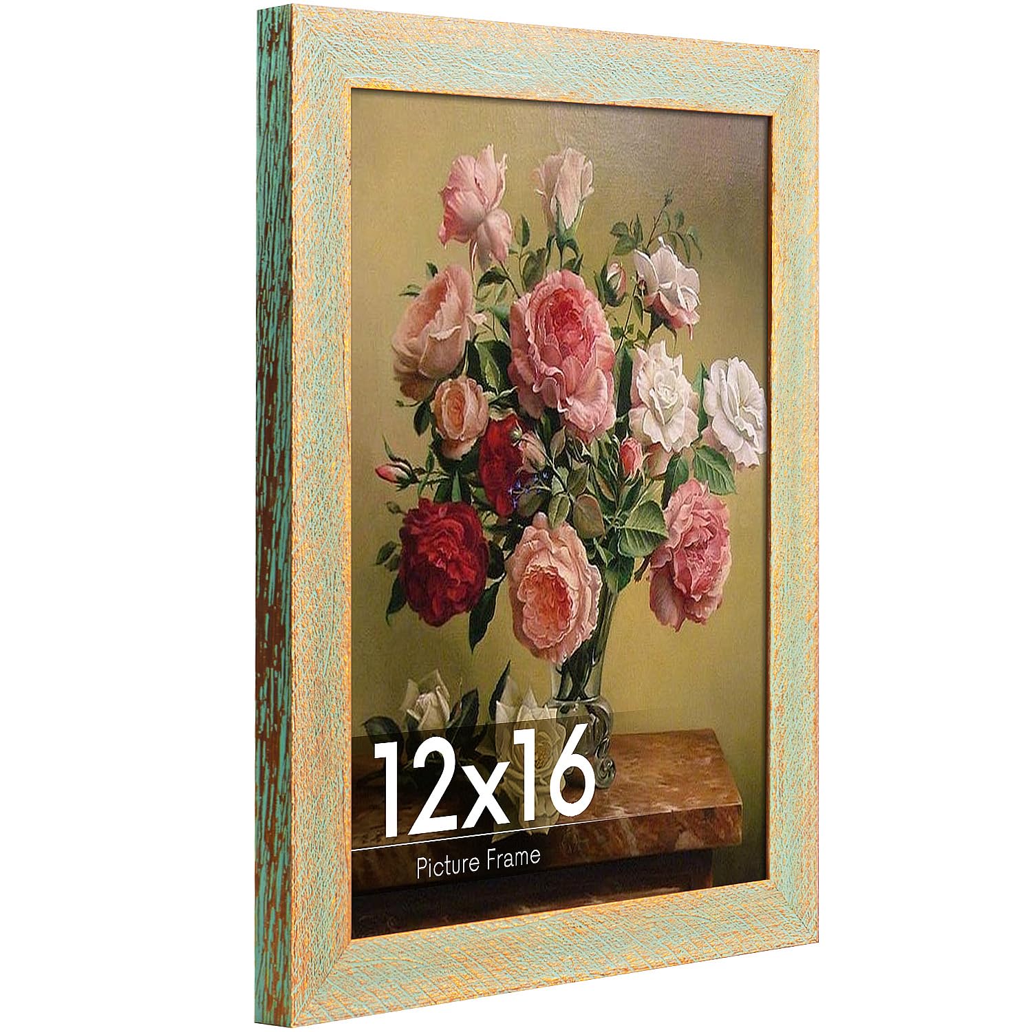 Amazon.com - Anozie 12x16 Frame, Vintage 12x16 Picture Frame Plexiglass ...