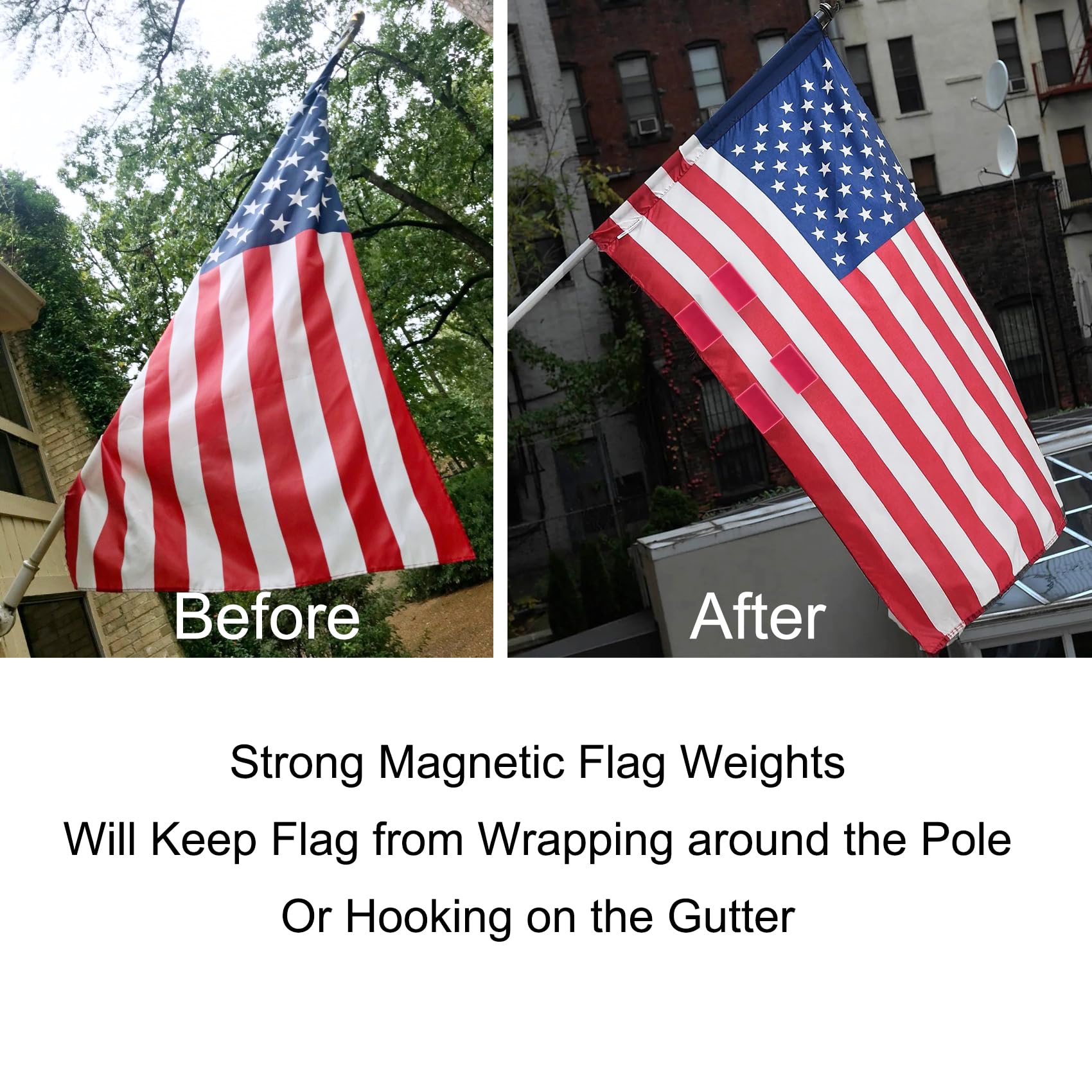 Snapklik.com : Magnetic Flag Weights For Bottom Of Flag In Winds ...