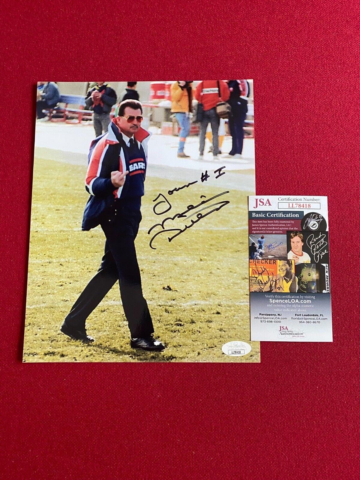 Mike Ditka Finger