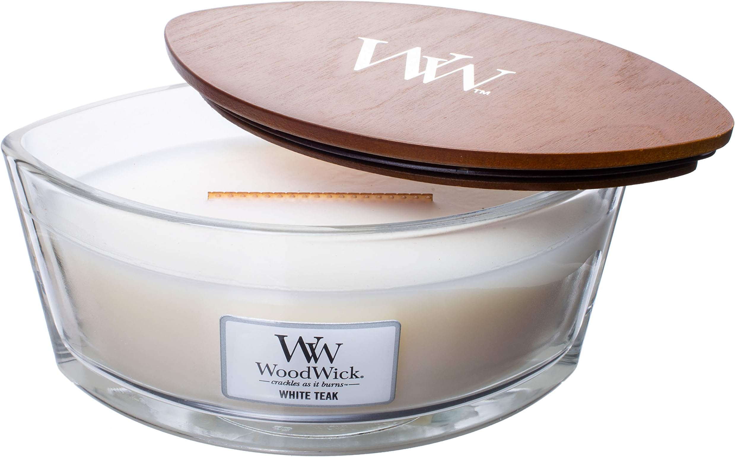 Amazon.com: WoodWick Fireside Ellipse Candle : Home & Kitchen