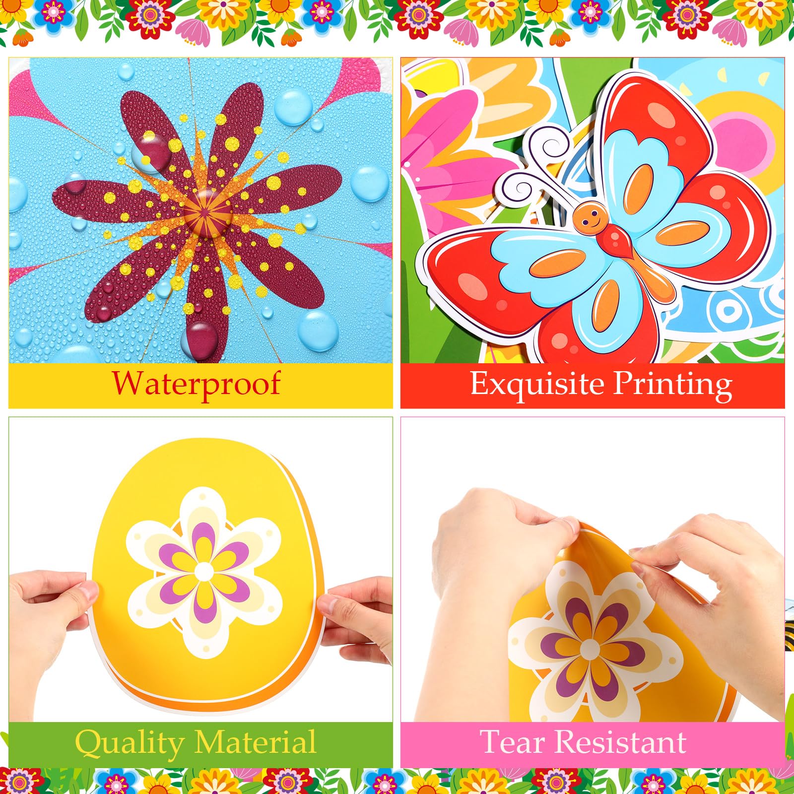 Snapklik.com : Pasimy Spring Bulletin Board Decorations 3D Sunflower ...