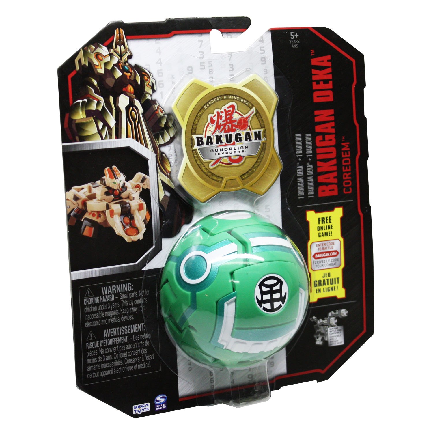 Bakugan Deka Green Coredem Season 3 : Amazon.in: Toys & Games