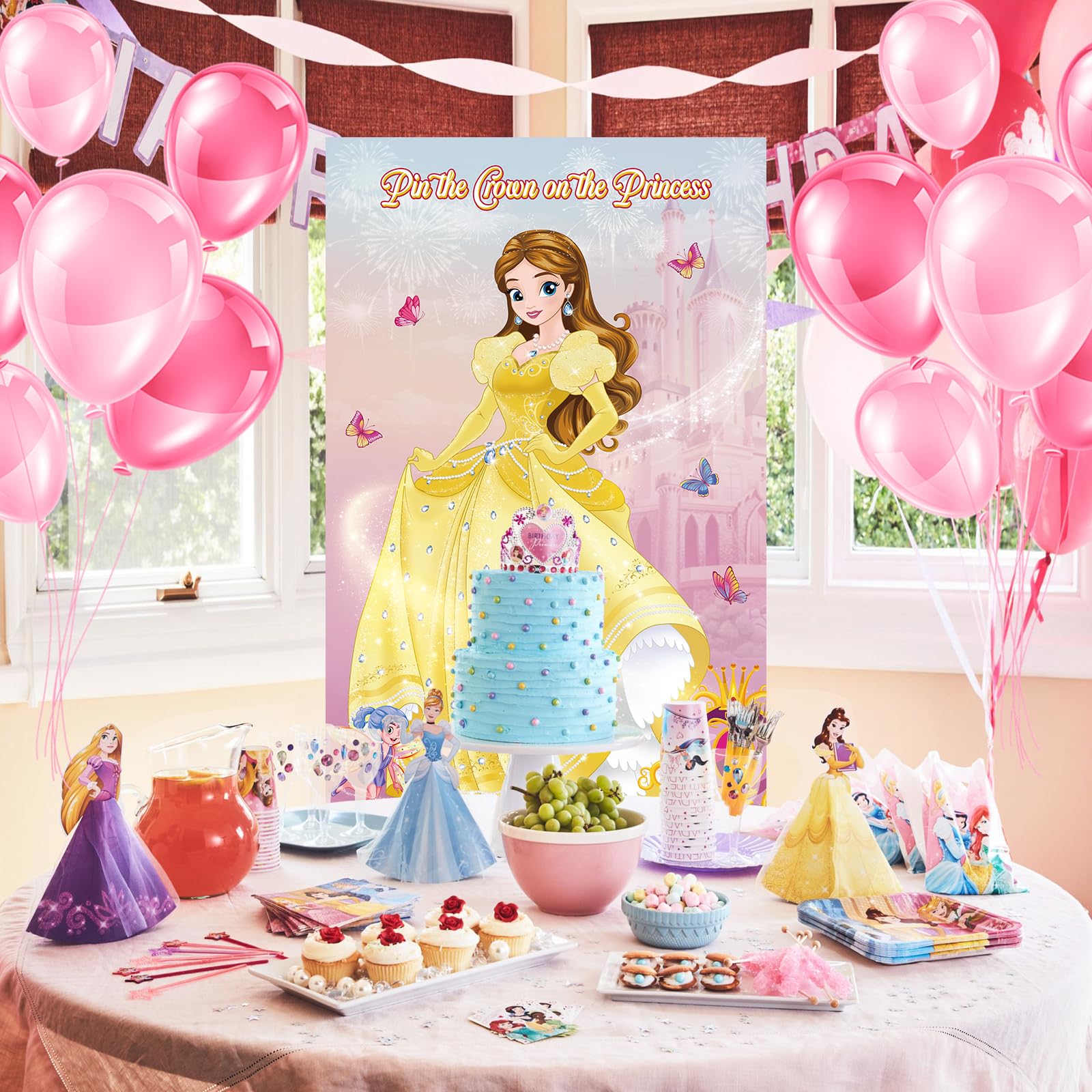Princess Themed Birthday Party Games Butterfly Cinderella Party Ideas