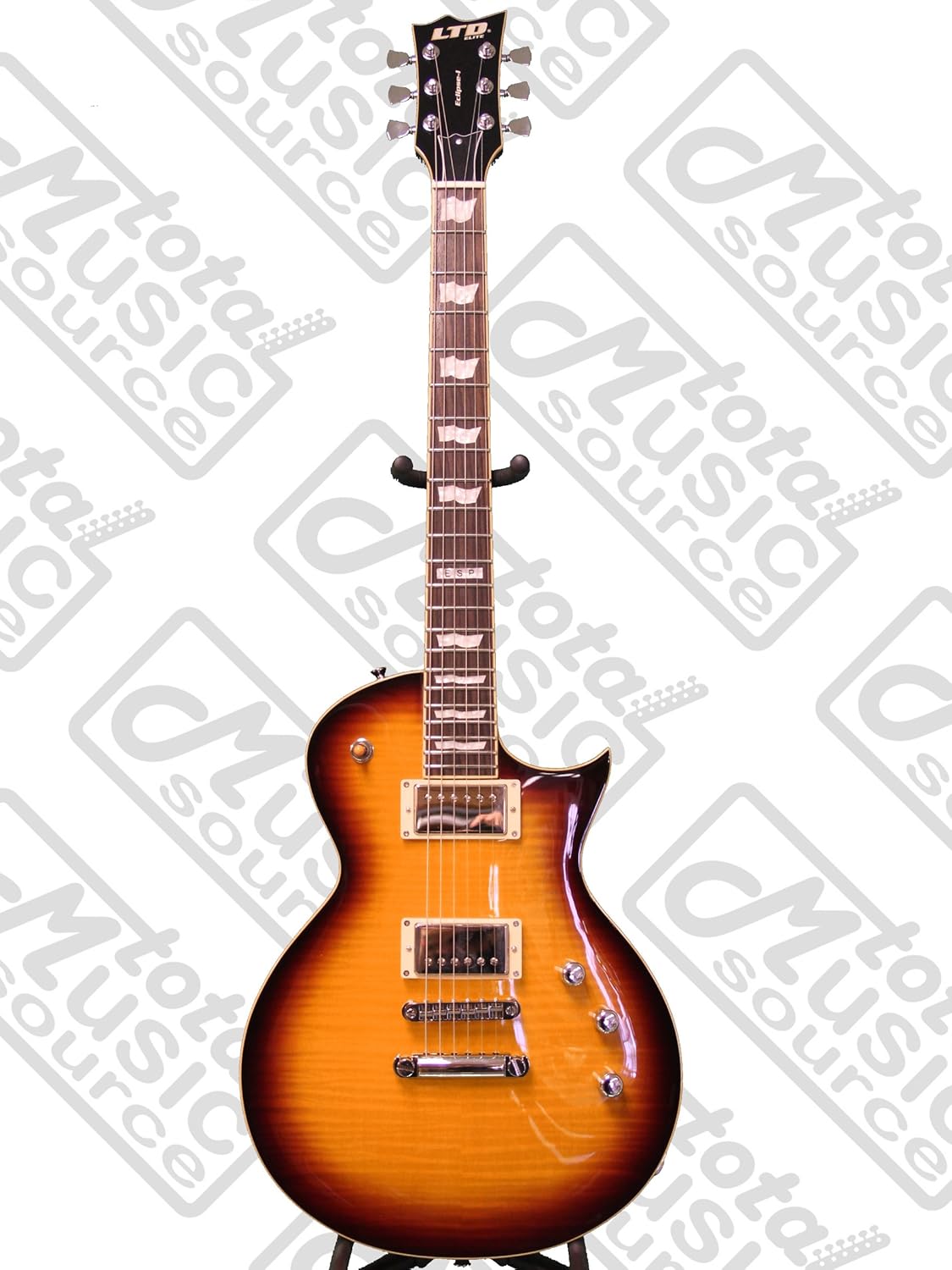 Amazon.com: ESP LTD Elite Eclipse-I Duncan Electric Guitar (Tobacco Sunburst) : Musical Instruments