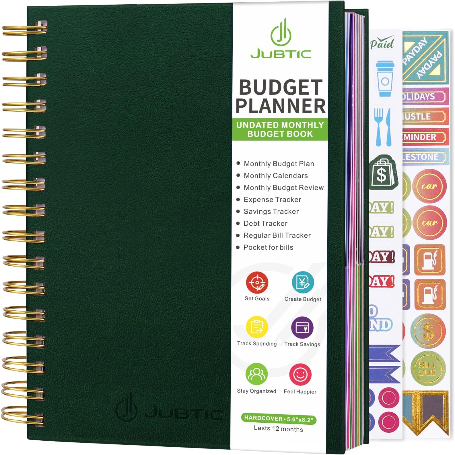 Amazon.com : Budget Planner 2024 Monthly Budget Journal Expense Tracker ...