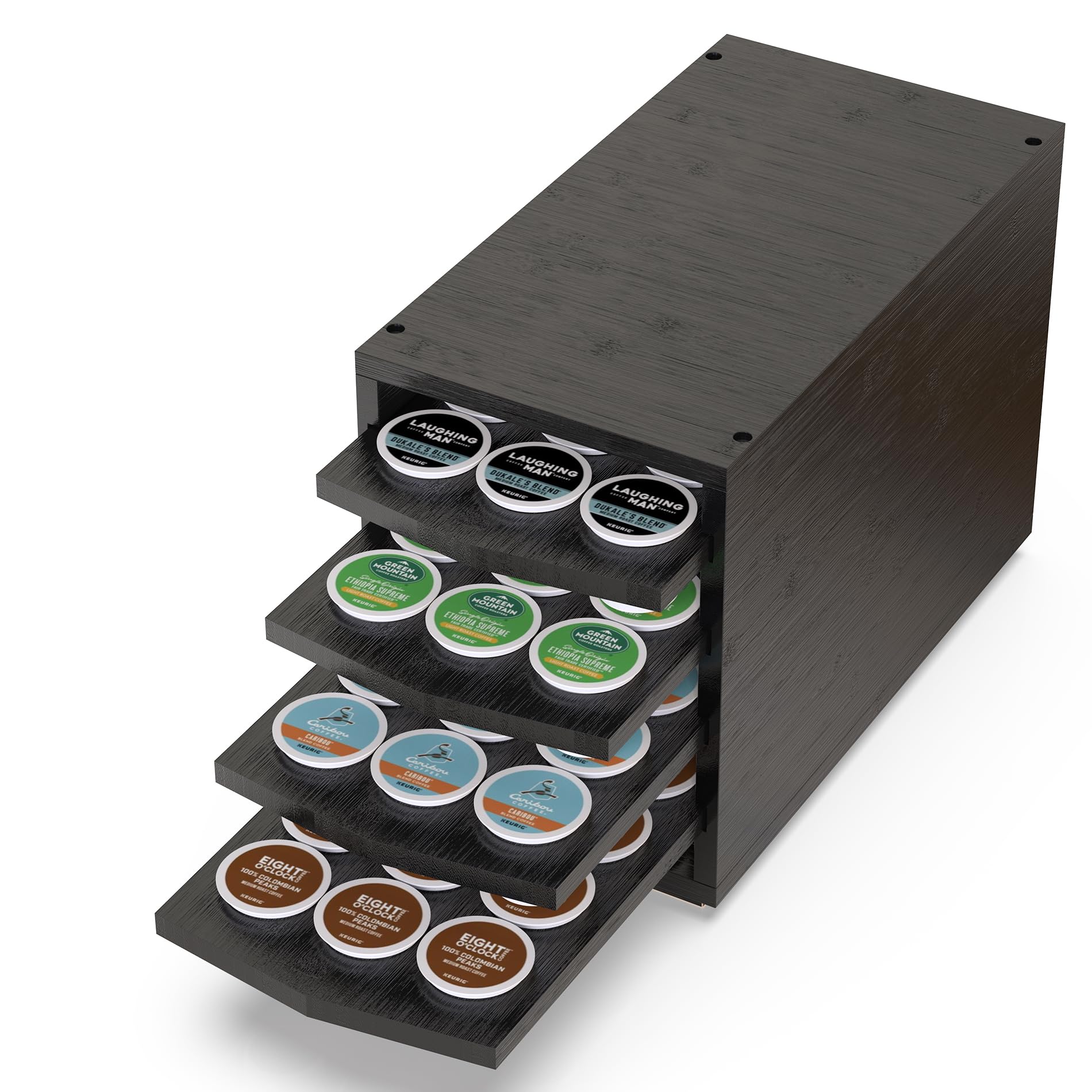 Amazon.com: WELL WENG Coffee Pod Drawer (KK472) - Premium Bamboo ...