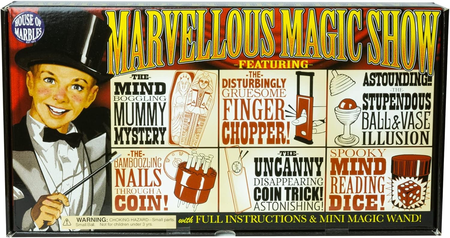 Marvellous Magic Show Box Set | House of Marbles – BigaMart