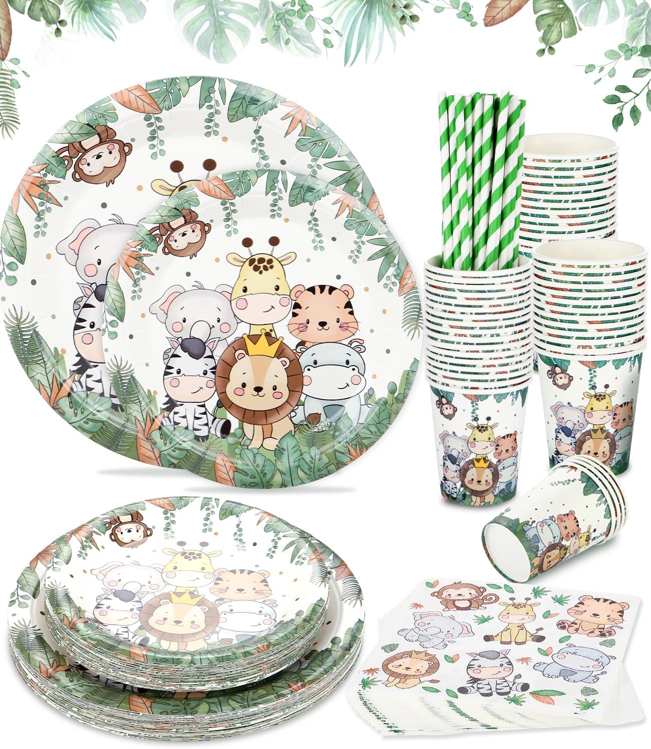 Party Tableware Set,Disposable Tableware,150 Pcs Party Supplies Set ...