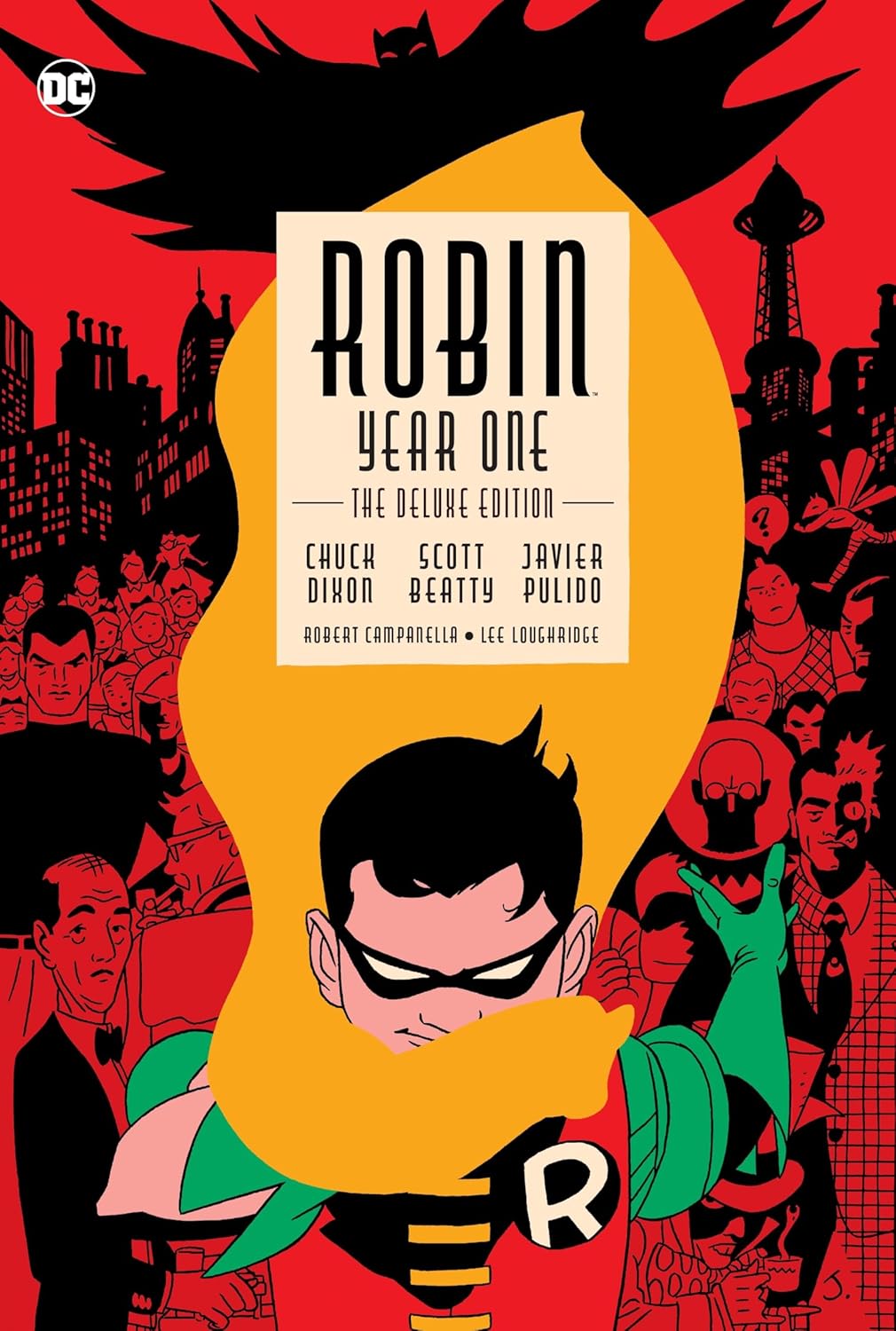 Amazon | Robin: Year One Deluxe Edition | Dixon, Chuck, Beatty, Scott ...