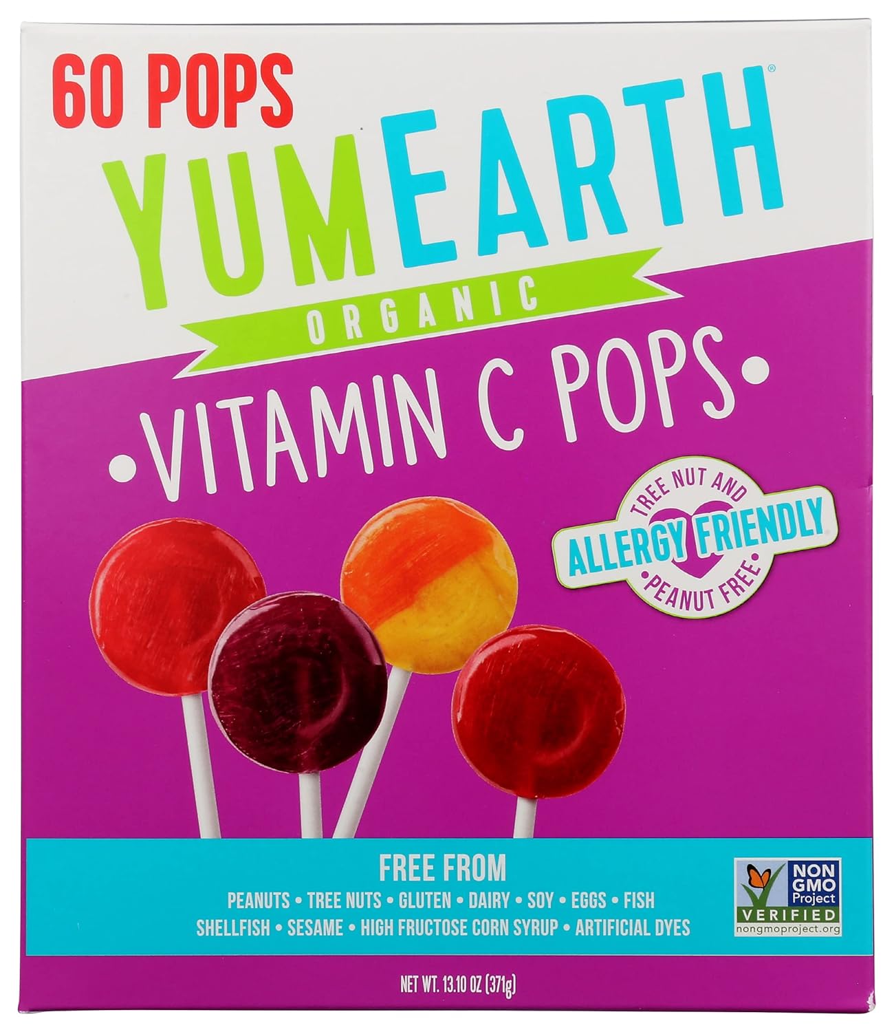 Amazon.com: YUMEARTH Organic Vitamin C Pops, 13.1 OZ