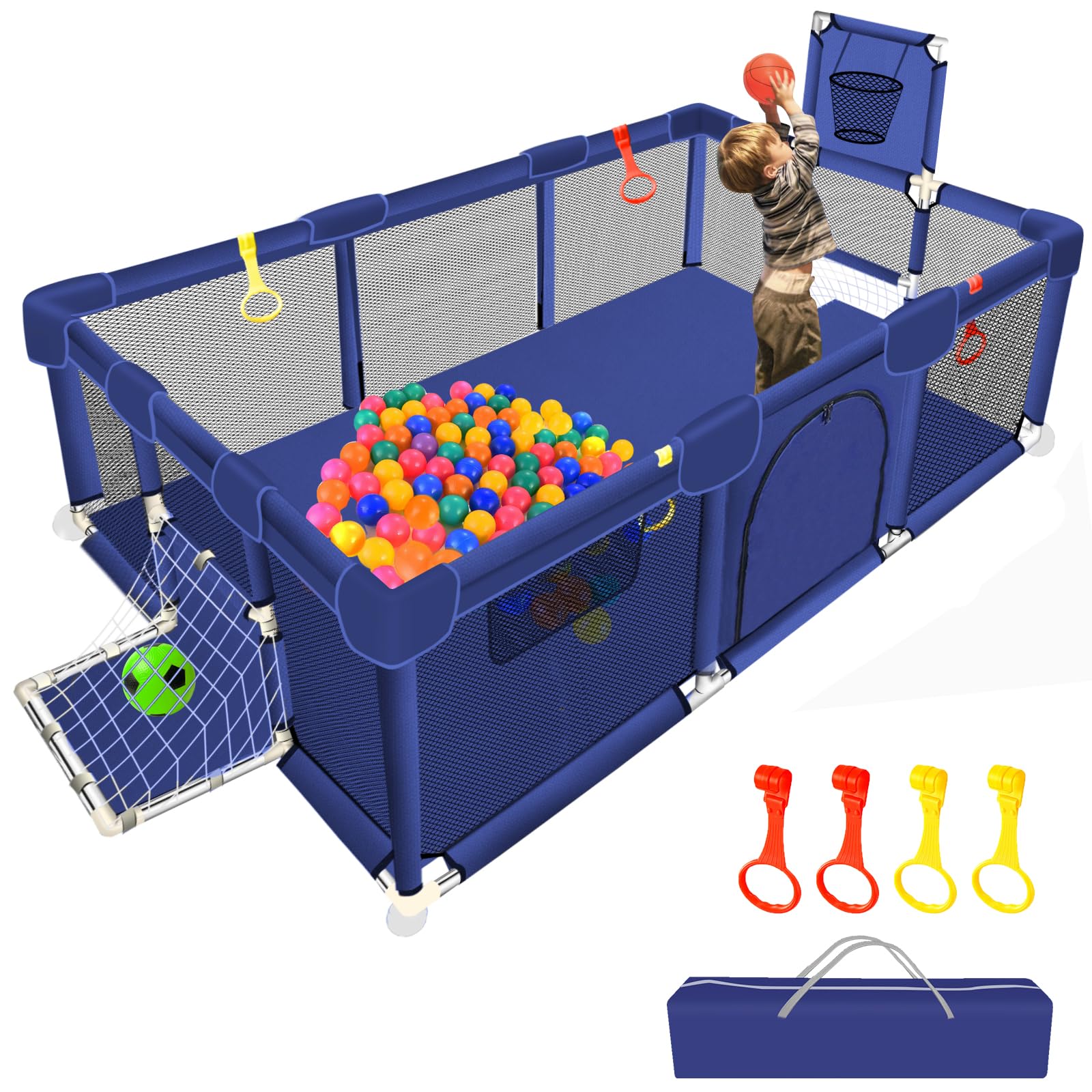 Large Playpen for Babies and Toddlers, Ball Pits for Toddlers, Baby ...