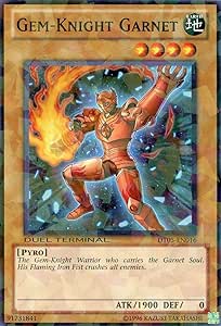 Amazon.com: Yu-Gi-Oh! - Gem-Knight Garnet (DT05-EN016) - Duel Terminal 5-1st Edition - Common ...