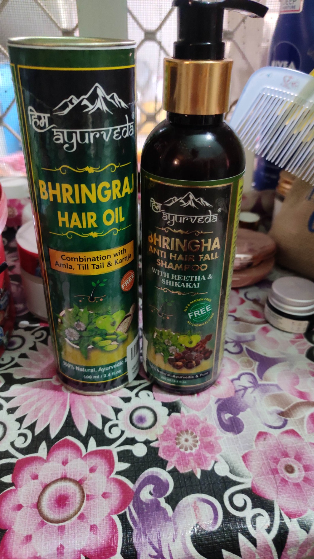 Buy Him Ayurveda Bringha Hair Cleanser (Shampoo) blend of Natural and ...