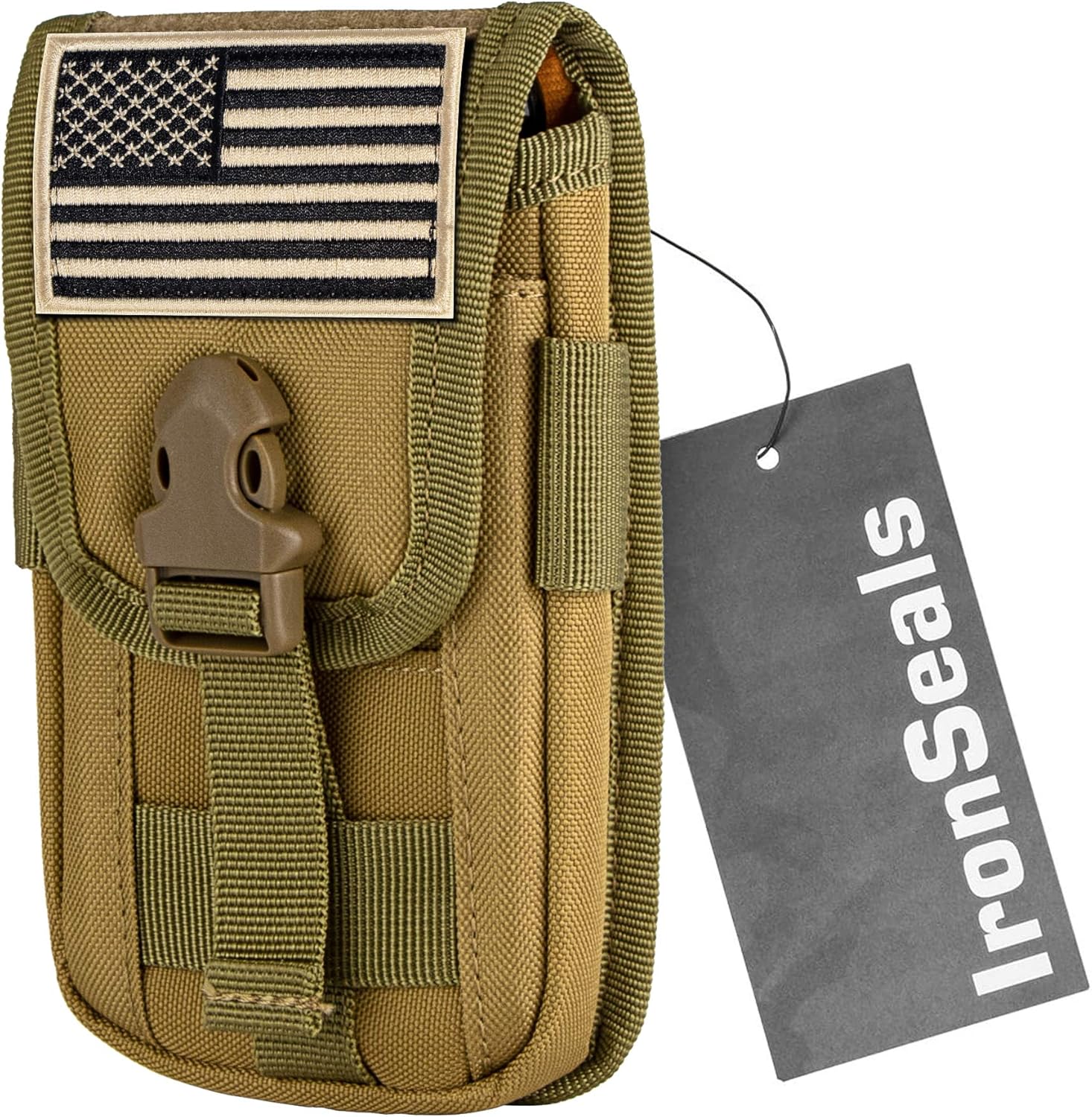 Amazon.com: IronSeals Tactical Cell Phone Holster Pouch, Tactical ...