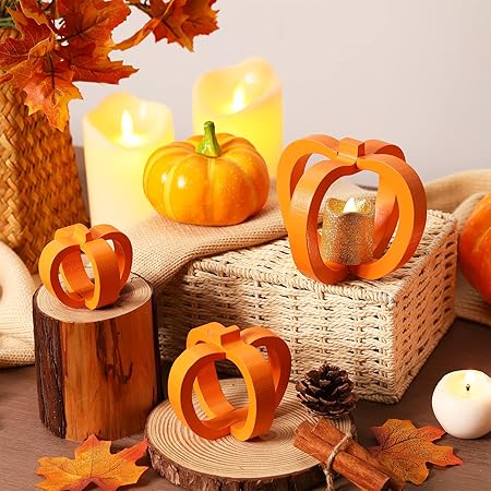 Amazon.com: 3 Pcs Thanksgiving Pumpkin Decor Pumpkin Fall Decor Autumn ...