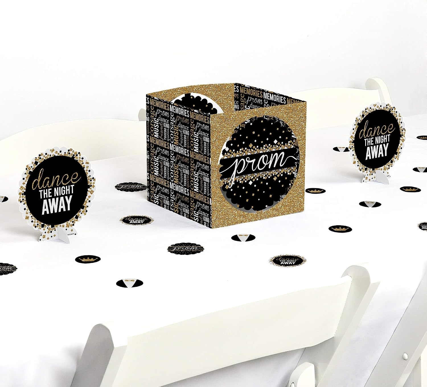 Amazon.com: Big Dot of Happiness Hoco Dance - Homecoming Centerpiece ...