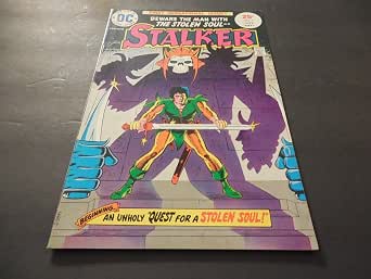 Amazon.com: Stalker #1 July 1975 Bronze Age DC Comics Uncirculated ...