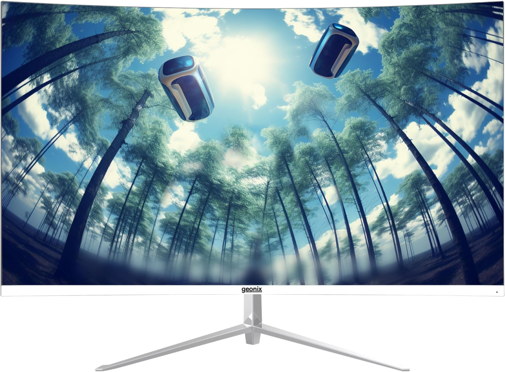 GEONIX Argon 32 Inch LED Gaming Curved Monitor 80.01 CM(32''),75Hz ...