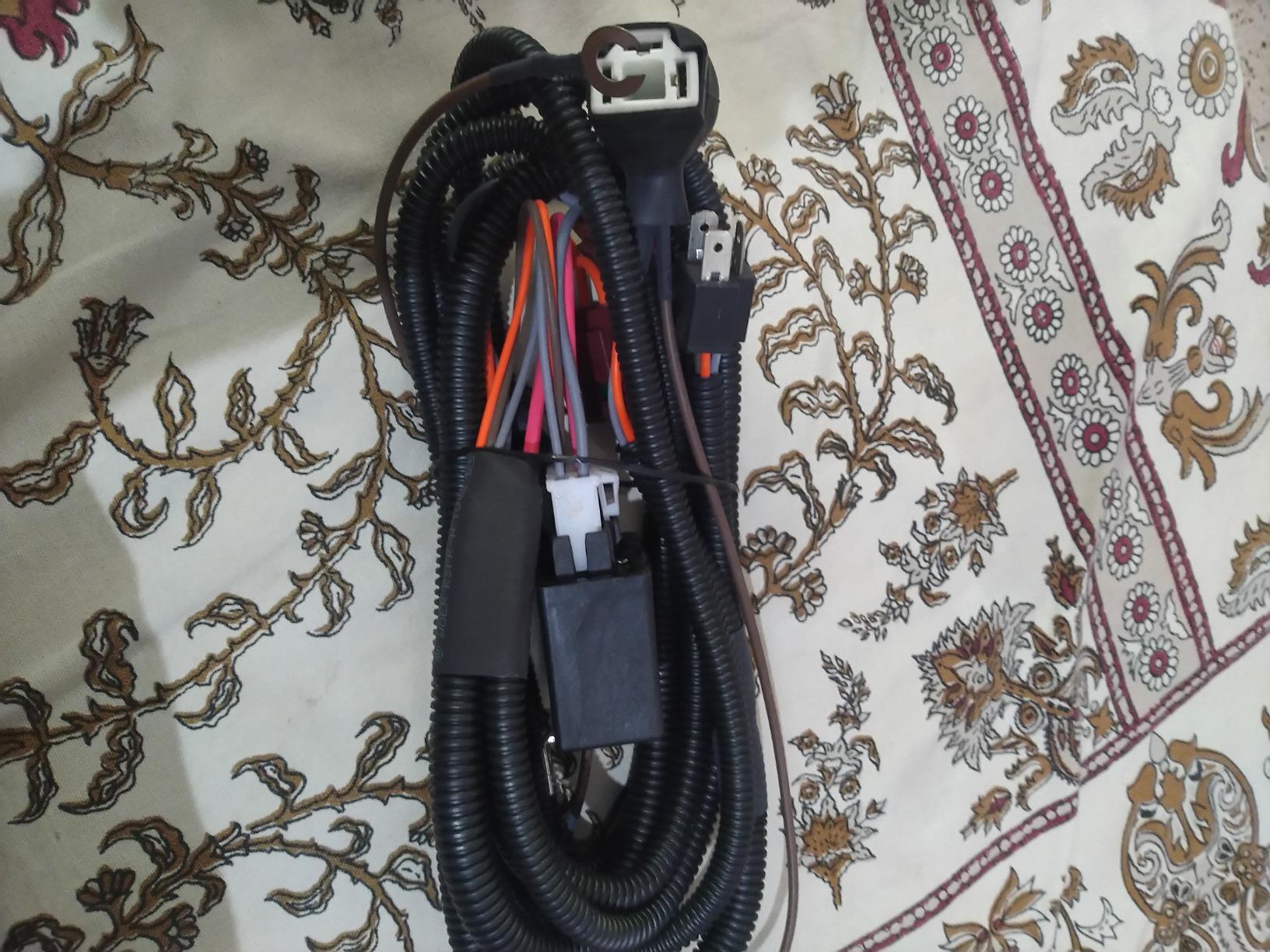 Philips 12003XM H4 Heavy Duty Relay Wiring Kit for High Power (100/90W ...