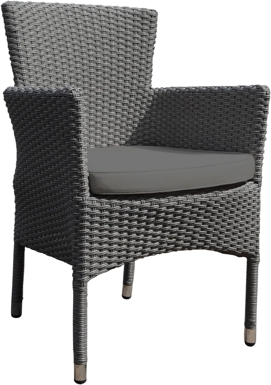 BrackenStyle Oasis Stacking Rattan Garden Armchair - Patio Arm Chair ...