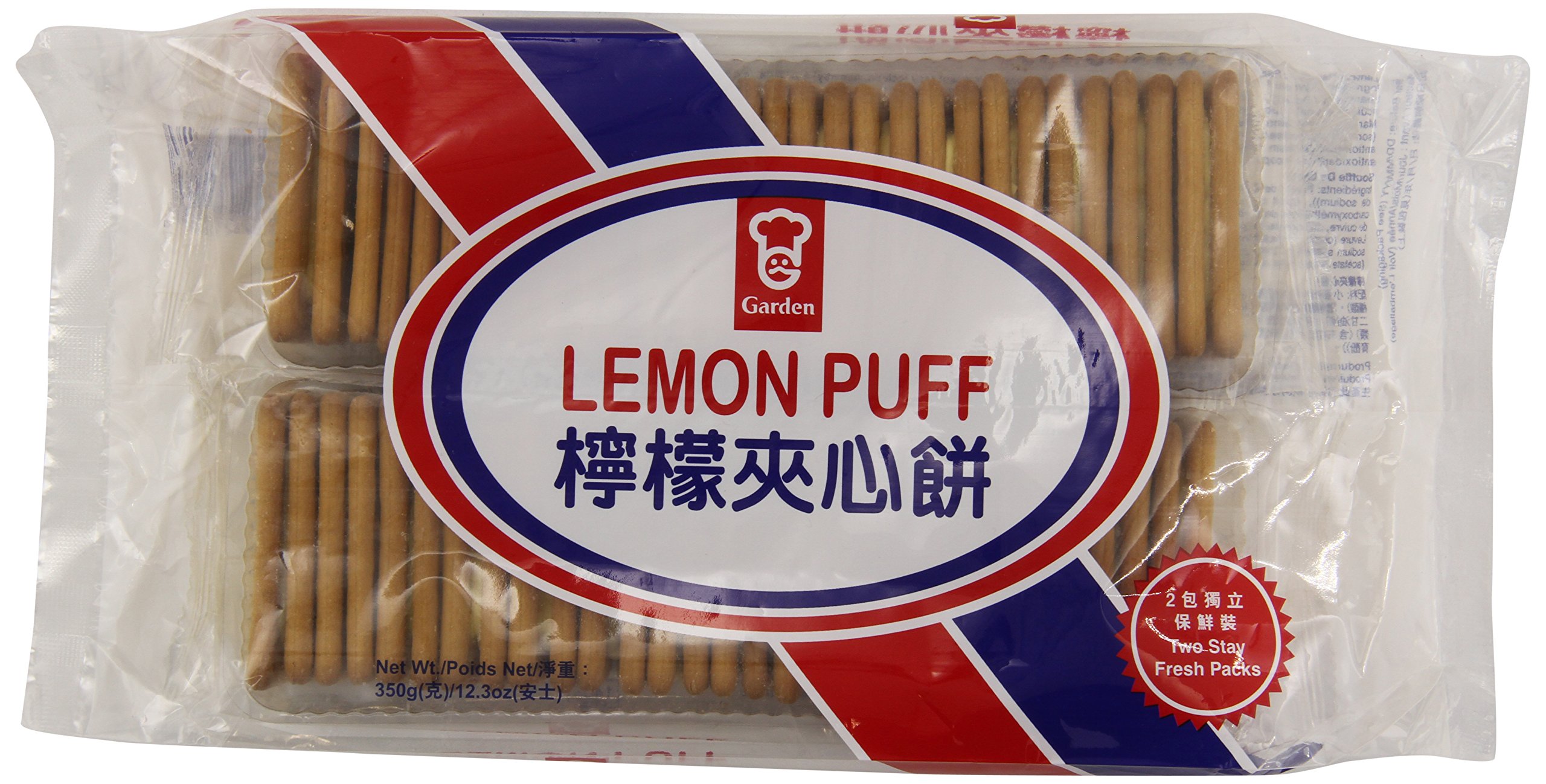Amazon.com: Garden Lemon Puff Cookies, 12-Ounce : Grocery & Gourmet Food