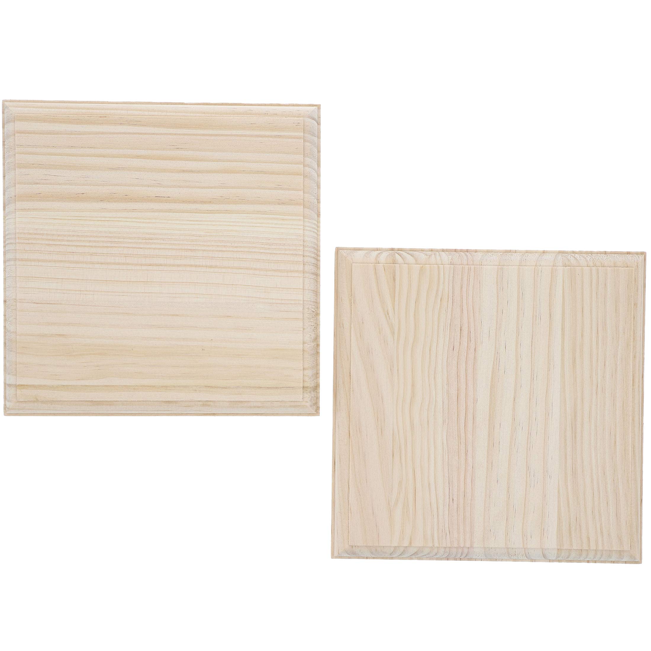 Artisan Wood Square Plug