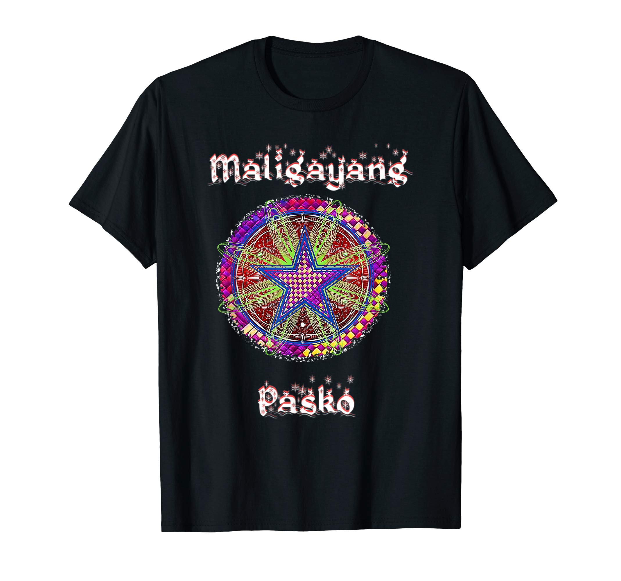 Buy Parol Banig, Maligayang Pasko, Filipino Christmas T-Shirt Online at ...