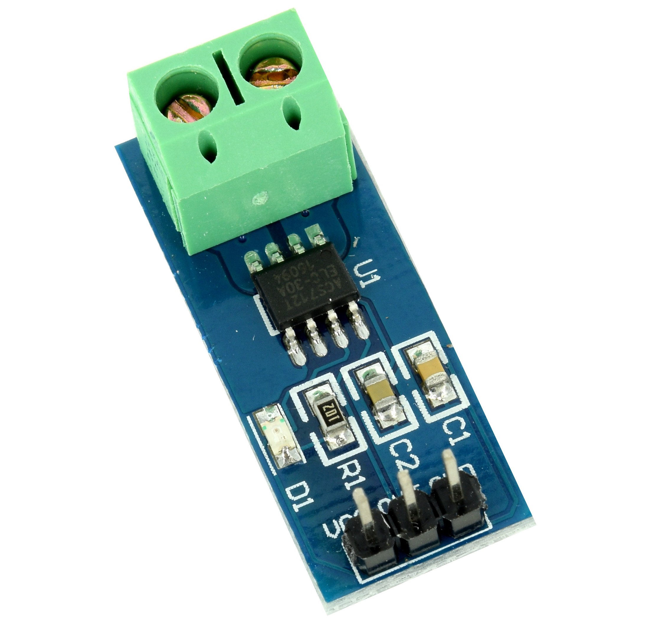 Buy Hall Effect Current Sensor ACS712 Module 30A for Speed Detection ...